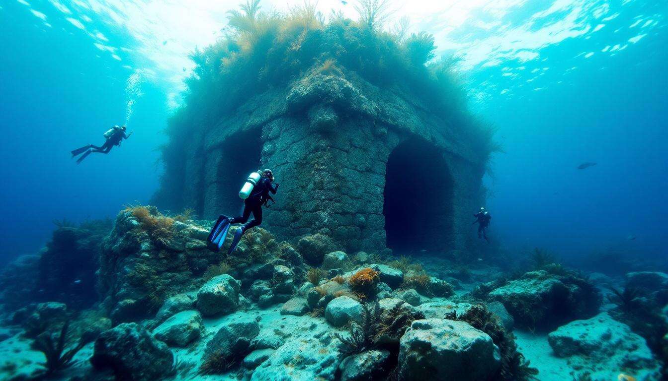 Archéologie sous-marine : une structure monumentale découverte en ...